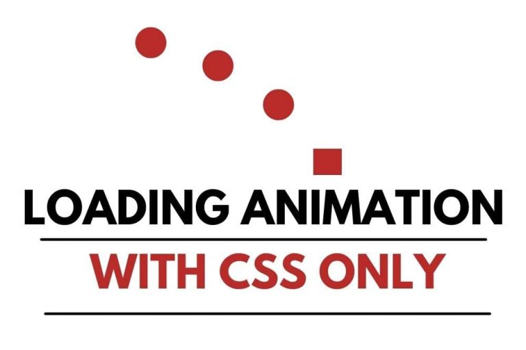 Loading Animation With CSS Only - Coding Crunch
